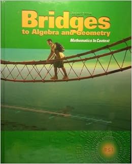 Bridges To Algebra and Geometry: Mathematics in Context: Inc CORD ...