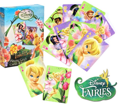 Bicycle® Disney Fairies TINKERBELL Playing Cards @ niftywarehouse.com ...