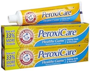 Amazon.com: PeroxiCare Healthy Gums/Baking Soda & Peroxide (2 Pack): Beauty