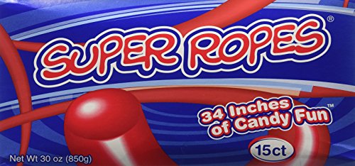 Red Licorice Super Ropes Candy 15 Count Food, Beverages Tobacco Food ...
