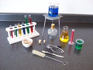 Amazon.com: CHEMISTRY LAB SET - BASIC PROFESSIONAL EQUIPMENT: Toys & Games
