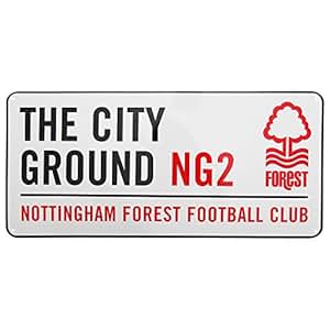 Nottingham Forest FC Official The City Ground Metal Street Sign (One ...