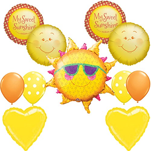 My Little Sunshine Party Balloon Decoration Kit Arts Entertainment ...