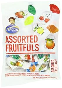 Amazon.com : Arcor Assorted Fruitfuls Candy, 6 Ounce (Pack of 24 ...