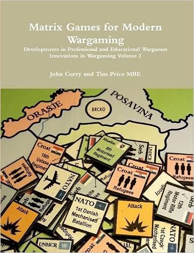 Matrix games at the US Army War College | Wargames