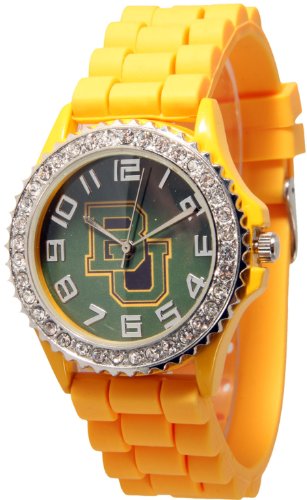 Officially Licensed Baylor University Collegiate Watch. Yellow Silicone ...