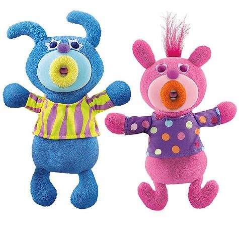 Sing-A-Ma-Jigs Set of 2 - Pink/Blue