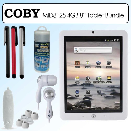 # CHEAP Coby MID8125-4GWHT 8 Inch Kyros Touchscreen Android Tablet ...