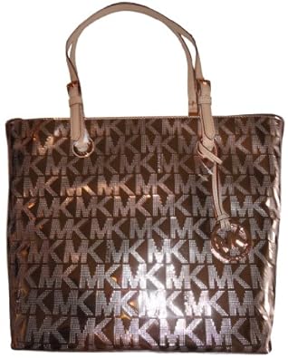 Michael Kors Rose Gold Handbag | semashow.com