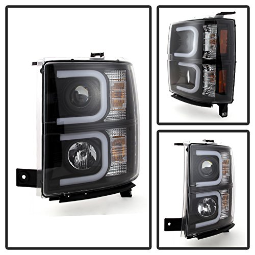 Spyder Auto Projector Style Headlights Black/Clear 5079473 - Camp Stuffs