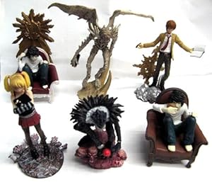 Amazon.com: Death Note: Death Note Real Figure Collection(set of 6 ...