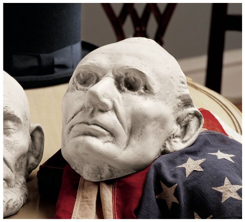 Volk's Abraham Lincoln Life Mask - FindGift.com