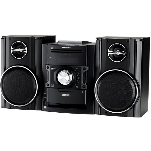 Black Friday Sharp CD-DH899N - Mini system with iPod cradle - radio ...