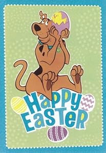 Amazon.com: Greeting Card Easter Scooby-doo "Happy Easter": Health ...