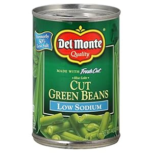 Amazon.com : Del Monte Blue Lake Cut Green Beans LOW SODIUM 14.5 Oz. (3 ...