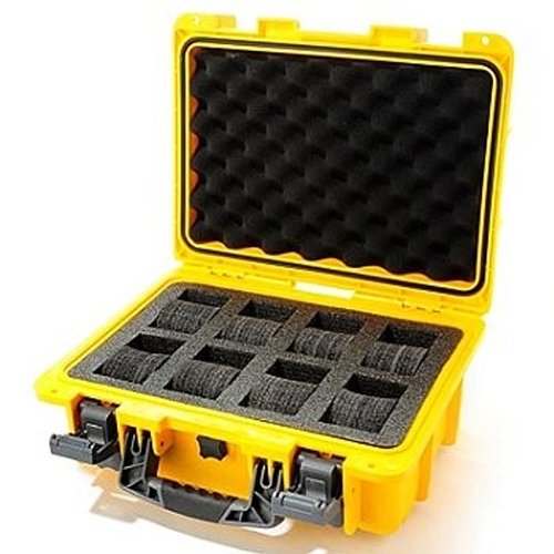 Invicta IG0098-RLC8S-Y 8 Slot Yellow Plastic Watch Box Case by Invicta ...