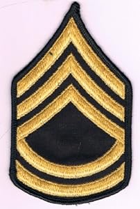 Amazon.com: US Army Sergeant First Class Rank Insignia E-7 Large