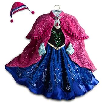 Amazon.com: Disney Store Anna Limited Edition Costume from Frozen Size ...