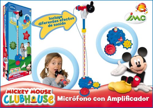 Mickey Mouse Clubhouse - Microphone with Amplifier on Stand | Karaoke ...