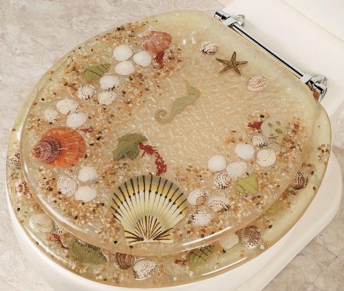 seashells toilet seats