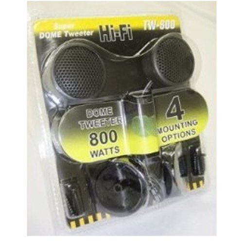 Absolute TW-500 500WATTS MAX High Efficiency Dome Tweeter with Built-in ...