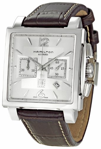 Hamilton Men’s H32666555 Jazzmaster Square Silver Dial Watch « Best ...