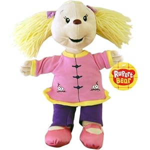 Rupert Bear - Ping Pong Soft Toy: Amazon.co.uk: Toys & Games