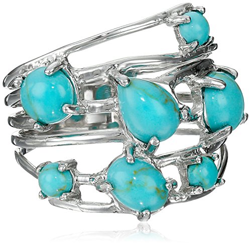 Sterling Silver Gemstone Multi-Stone Ring from Amazon Curated ...