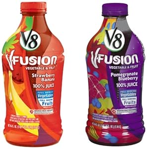 Amazon.com : V8 V-Fusion Variety Pack, 46 Fl Oz (Pack of 4) : Vegetable ...
