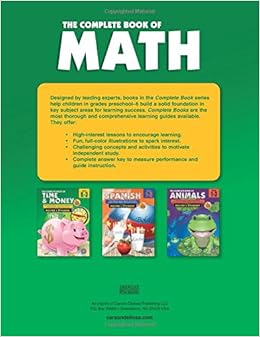 The Complete Book of Math, Grades 1-2: School Specialty Publishing ...