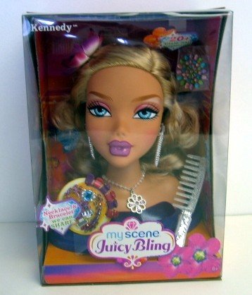 Barbie Styling Head – My Scene Barbie Juicy Bling Kennedy Styling Head ...