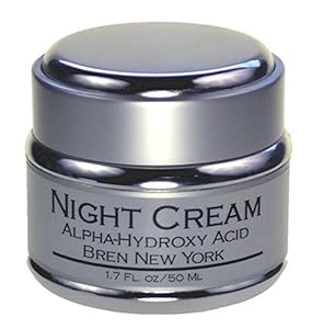 Amazon.com: NIGHT CREAM WITH ALPHA HYDROXY ACIDS (AHA): Beauty