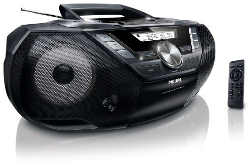 Philips AZ 3856 Tragbares Stereo Radio (CD/MP3/WMA-Player, UKW-Tuner ...