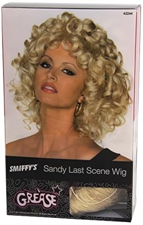 Amazon.com: Grease Bad Sandy Wig: Costume Wigs: Clothing