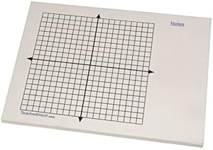 Amazon.com : Sticky Note Mini Graph Pads - 10 Count - Graph Paper ...