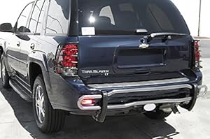 Amazon.com: TAC 02-06 CHEVY TRAILBLAZER REAR BUMPER GUARD Stainless ...