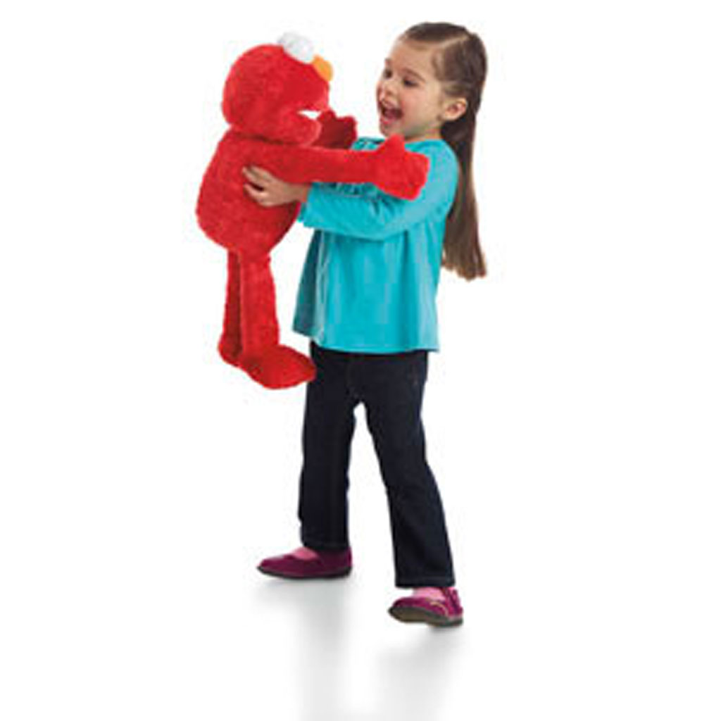 Buy Playskool Sesame Street Big Hugs Elmo Plush Online at Low Prices in ...