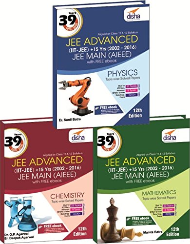 39 Years IIT-JEE Advanced + 15 Years JEE Main Topic-Wise Solved Paper ...