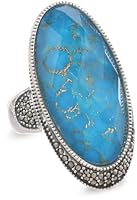 Sterling Silver Gemstone Multi-Stone Ring from Amazon Curated ...