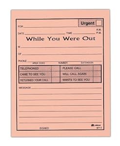 Amazon.com : Adams While You Were Out Pads, 4.25 x 5.5 Inches, Pink, 50 ...
