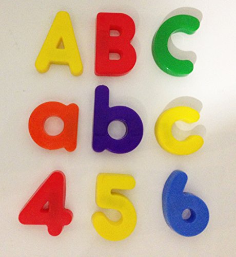 ABC Magnets - 109 Magnetic Alphabet Letters & Numbers With Take Along ...