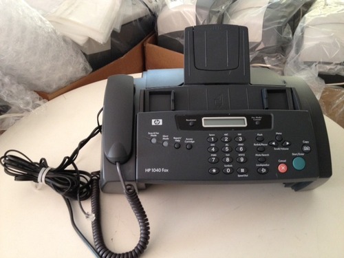 Amazon.com : Hp 1040 Inkjet Fax Machine W/built-in Telephone Handset ...