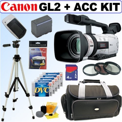 Canon GL2 MiniDV Digital Camcorder + Deluxe Accessory Kit