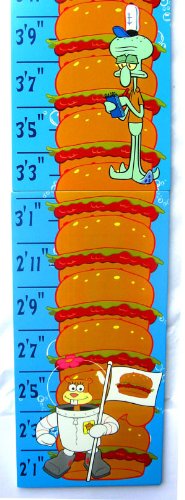 SpongeBob SquarePants Height Chart | Kids' Wall Décor