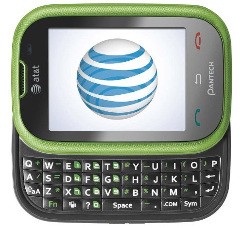 Pantech Link Ii Qwerty Keyboard Phone Att Wireless Black Good