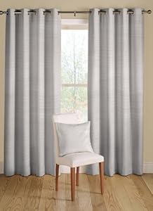 Montgomery 90 x 90-inch Drop Per Curtain 100 % Polyester Rib Plain ...