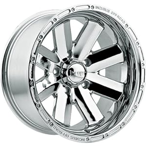 Amazon.com: INCUBUS WHEELS RECOIL CHROME 8X6.5 +12 - 20X9: Automotive