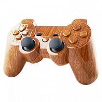 Hydro Dipped Full Set Wooden Grain Housing / Shell PS3 DoubleShock 3 ...