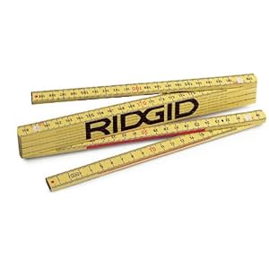 Ridgid 81280 1602 2-meter Fiberglass Folding Metric Rule review ...
