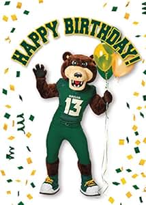 Amazon.com: Baylor Bears Happy Birthday Greeting Cards (Set of 6 ...